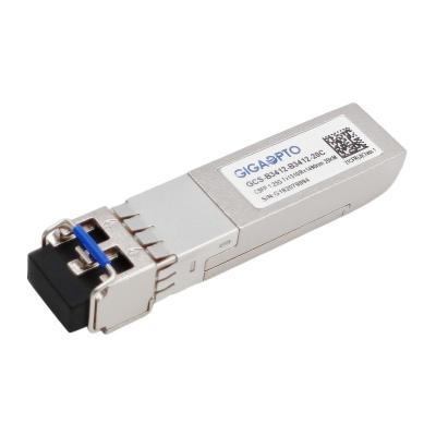 China 1.25G Compact SFP CSFP Dual BIDI TX1310nm RX1490nm 20km LC DOM for sale