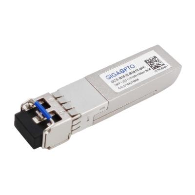 China Dual 1G BIDI CSFP Transceiver Module LX 1310nm TX 1550 nm RX SMF 20km for sale