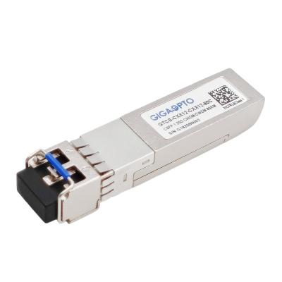 China 1000BASE CWDM CSFP Dual BIDI 80km TX C51 RX C47 SM Transceiver LC DOM for sale