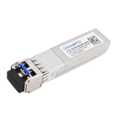 China 10G Compact SFP+ Dual BIDI Transceiver 20km LC DOM for sale