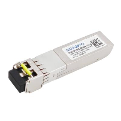 China 10G Compact SFP+ Dual BIDI Transceiver 20km LC DOM for sale