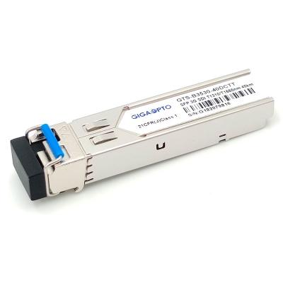 China 3G-SDI 1-Fiber BiDi Dual Optical Transmitters 1310nm/1550nm 10km Video Pathological Patterns Module Non MSA for sale