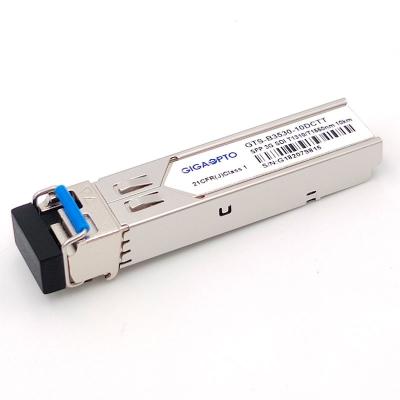 China 3G-SDI 1-Fiber BiDi Dual Transmitters 1310nm/1550nm 10km Video Pathological Patterns Module Non MSA Pinout for sale