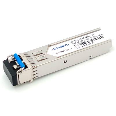 China 3G SDI Dual Optical SM Transmitters 1310nm 40km Video Pathological Patterns Module Non MSA Pinout for sale