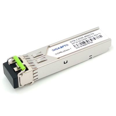 China 3G-SDI SFP CWDM Single Transmitter Module 1270nm-1610nm 40KM SMF LC DDM Non MSA for sale