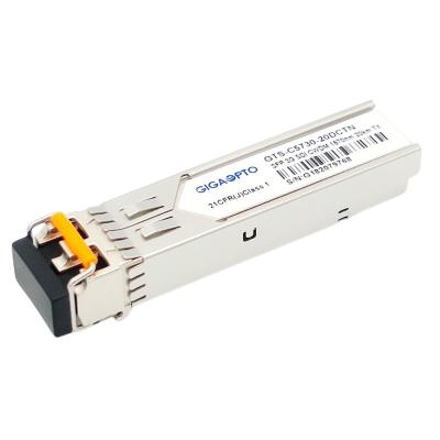 China 3Gbps DVI Video SFP Transceiver CWDM Single Transmitter Non MSA 1270nm 1610nm 20km SMF LC DDM for sale