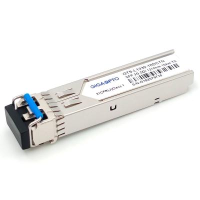China Non MSA 3G SDI SFP Tx 1310nm 10km Video Pathological Patterns Single Transmitter Module DDM For SD/HD/3G SDI for sale