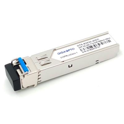 China SD HD 3G SDI Video SFP Transceiver BIDI LC TX1310nm RX1550nm 40km Transceiver Module MSA for sale