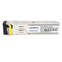 China 3Gb/S Single Mode BiDi SFP Module TX1550nm RX1310nm 10km Video Pathological Patterns Transceiver Module DDM MSA for sale