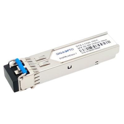 China 3G SDI SMPTE Video SFP 1310nm 10km SMF Transceiver Modules Duplex LC DOM MSA Pinout for sale