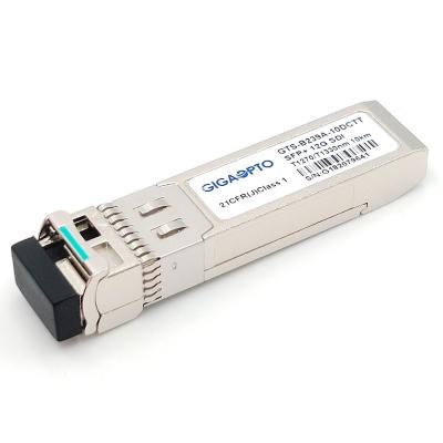 China 12G SDI SFP+ BiDi Video SFP Transceiver 1270nm TX1 1330nm TX2 Dual Optical Transmitters Module for sale