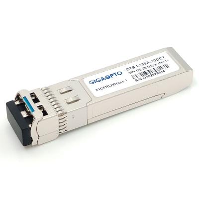 China 12Gb/S 1310nm 10km Video SFP Transceiver DOM LC SMF Single Transmitter Pathological Module MSA Pinout for sale