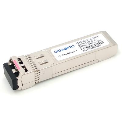 China 12G SDI CWDM Digital Video Optical Transceiver 1270~1450nm 20KM Duplex LC Single Mode Fiber MSA for sale