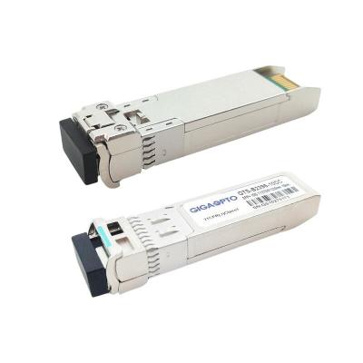 China 1270nm-TX / 1330nm-RX 10km Cisco SFP-10G-BXU Compatible Transceiver Bidirectional for sale
