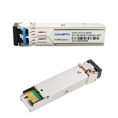 China 100GHz C17-C61 1000BASE-DWDM SFP 40km SMF For Cisco DWDM-SFP-xxxx-40 for sale