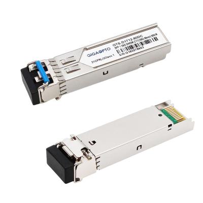 China 100GHz Cisco DWDM-SFP Compatible 1G DWDM SFP ZX Transceiver 80km for sale