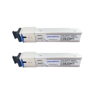 China Cisco CGP-SFP-OC Compatible GPON SFP Transceiver OLT C+ Module 20km SC DDM for sale