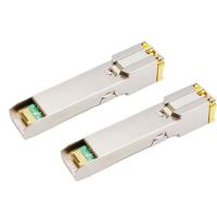 China Cisco GLC-FE-T , 100m Copper SFP Transceiver RJ-45 Cat5 / 6 / 6a Module for sale