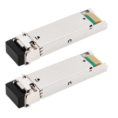 China 1000BASE-ZX 1.25G 1550nm SFP Fiber Module 80km For SMF Cisco GLC-ZX-SM for sale