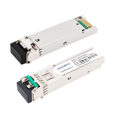 China SFP 1550nm 160km Optical Fiber Module 1.25G 1000BASE-ZX Cisco GLC-ZX-SM-160 for sale