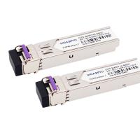 China TX1490nm RX1570nm WDM 80km SMF DOM LC 1.25G Cisco Ethernet Transceiver GLC-BX80-U for sale