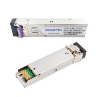 China 1000BASE-BX SFP 1490nm / 1550nm Cisco BIDI Transceiver LC 120km For SMF GLC-BX120-U for sale