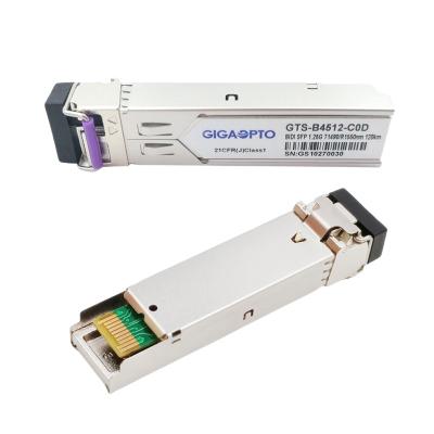 China 1000BASE-BX SFP 1490nm / 1550nm Cisco BIDI Transceiver LC 120km For SMF GLC-BX120-U for sale