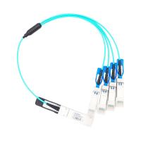 China 100G QSFP28 to 4x25G SFP28 Active Optical Cable AOC For Cisco QSFP-4SFP25G-AOC for sale