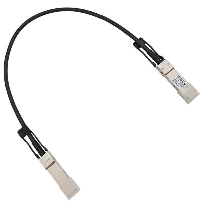 China 100G QSFP28 to QSFP28 DAC PCC Passive Twinax Copper Cable For Cisco QSFP-100G-CU for sale