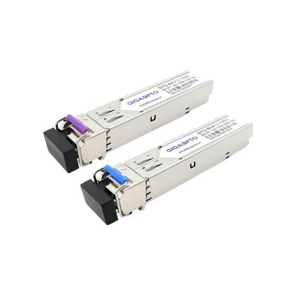 China 1000BASE-BX-D Compatible HPE X120 LC Transceiver JD099B SFP BIDI 10km for sale