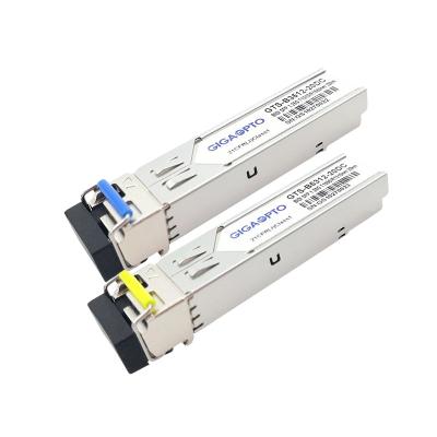 China HPE SFP-1G-BXD-20 Compatible 1000BASE Bidirectional Single Fiber Transceiver for sale