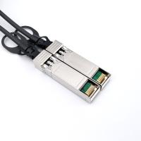 China 10Gbps 30AWG Direct Attach Cable Black Color for High Speed Data Transfer for sale