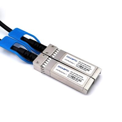 China 100ω Pvc Jacket Direct Attach Copper Cable Sfp+ 0.5 Meter for sale