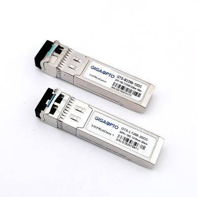 China 10G SFP+ Optical Transceiver with 3 Years 850nm/1310nm/1550nm Wavelength for sale