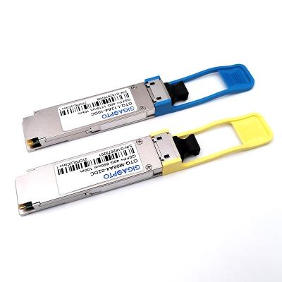 China QSFP+ 3.3V Optical Transceiver with DDM MMF Cable for sale