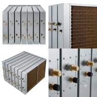 China Titanium Aluminum Foil Finned Dryer Condenser for sale