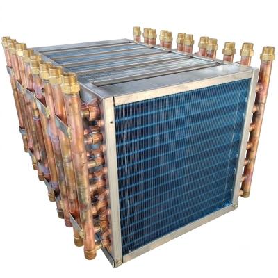 China Finned Condenser-evaporator, Central Air Conditioning Heat Exchanger for sale