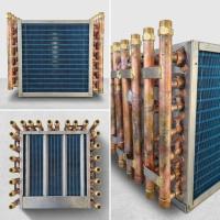 China Finned Condenser-evaporator, Central Air Conditioning Heat Exchanger for sale