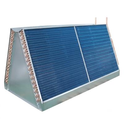 China V Type Condenser Heat Pump Condenser Air Conditioner Condenser Condenser Manufacturer for sale