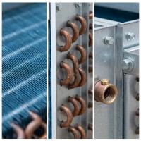 China Finned Cooling Coils Low Noise Finned Coils For Office Building HVAC Systems for sale