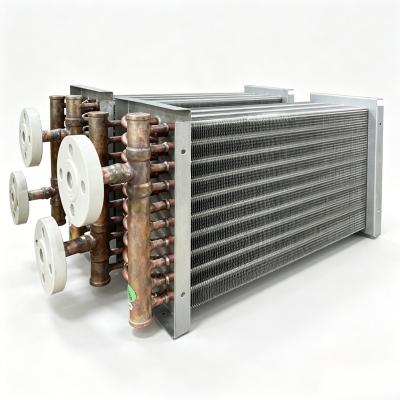China Copper Tube Aluminum Fin Condenser Evaporator For Cold Storage And Freezers for sale