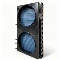 China Copper Tube Finned Condenser Radiator Condensing Unit for sale
