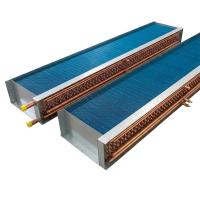 China Copper Tube Aluminum Fin Evaporator Refrigerator Condenser Coil Finned Tube Heat Exchanger for sale
