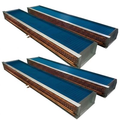 China Copper Tube Aluminum Fin Evaporator Refrigerator Condenser Coil Finned Tube Heat Exchanger for sale