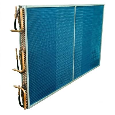 China Heat Alu Finned Copper Tube Evaporator for sale