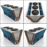 China V Fin Condenser Chiller Condenser for sale