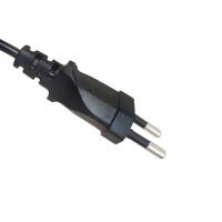 China XianDa supply best 360 tv EU Plug 2 pin to IEC C7 electrical supplies power cords dryer extension cords ac power cord for sale