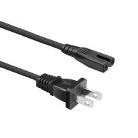China XianDa customized 250V 10A 2 Pin long pc Wire Extension Power cable supplies dyrerEU Universal ac 360 tv Power Cord for sale