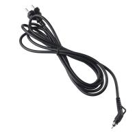 China 2 pin Korea KC plug swivel cord for hair straightener 360 degree swivel ac extension power cord leads  hair straightener for sale