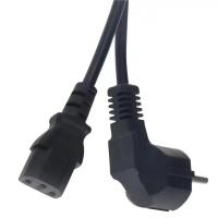 China PVC / RUBBER K04 2 pin eu plug electric Supply KC dryer ac approved extension cord wire electric high power cords plug for sale